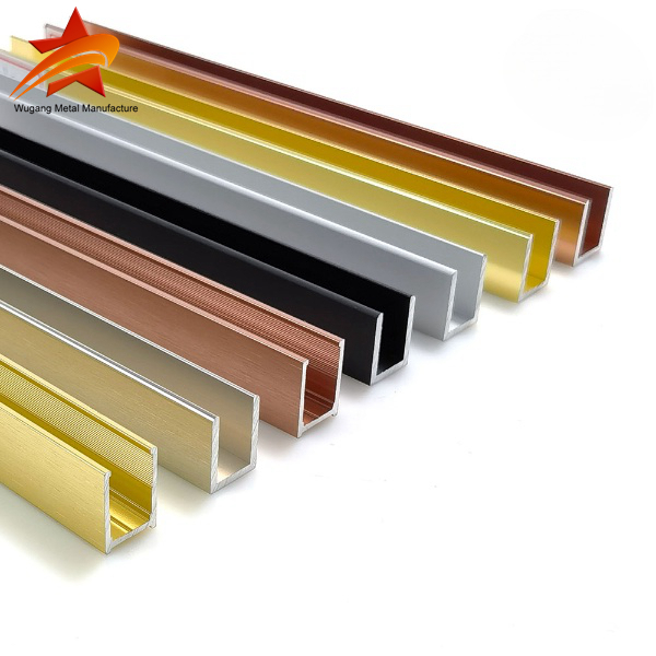 Aluminum U Profile - Buy Product on Shandong Wugang Metal Manufacture ...